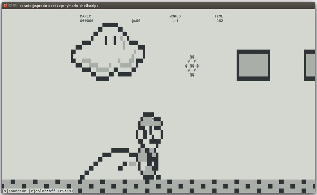 [Resultado do Desafio] Jogando Mario Bros em Shell Script | Blog do ...